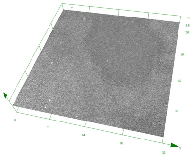 Surface observation of ink-jet paper and regular paper / Non-contact 3D ...